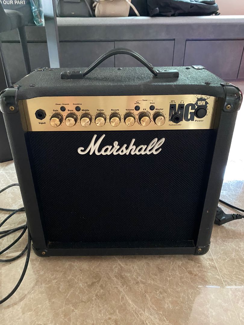 Marshall MG 15FX Amplifier, Audio, Soundbars, Speakers & Amplifiers on ...