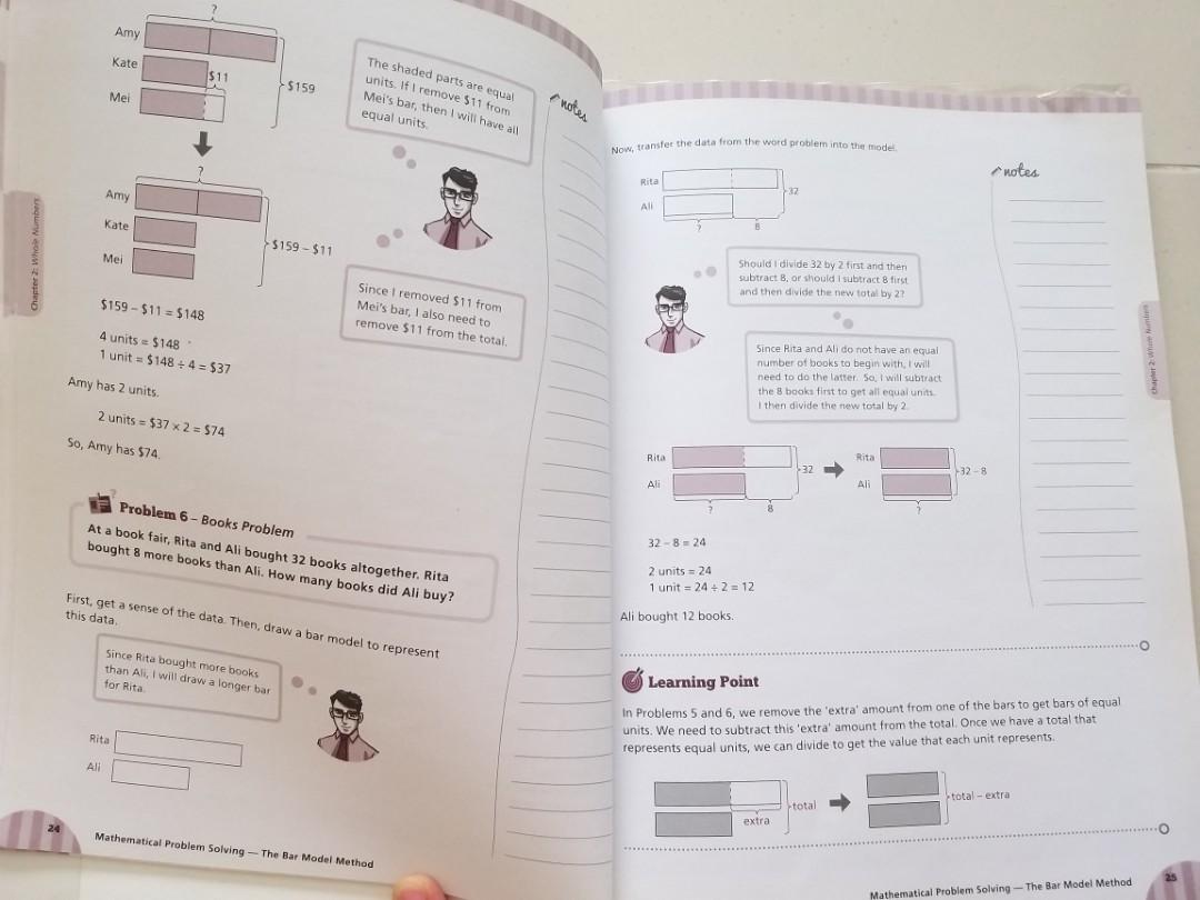Primary school math PSLE math assessment-problem solving bar model ...