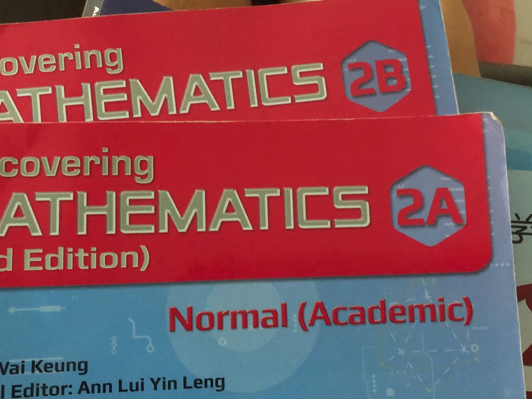 Mathematics 2A&B textbooks, Hobbies & Toys, Books & Magazines ...