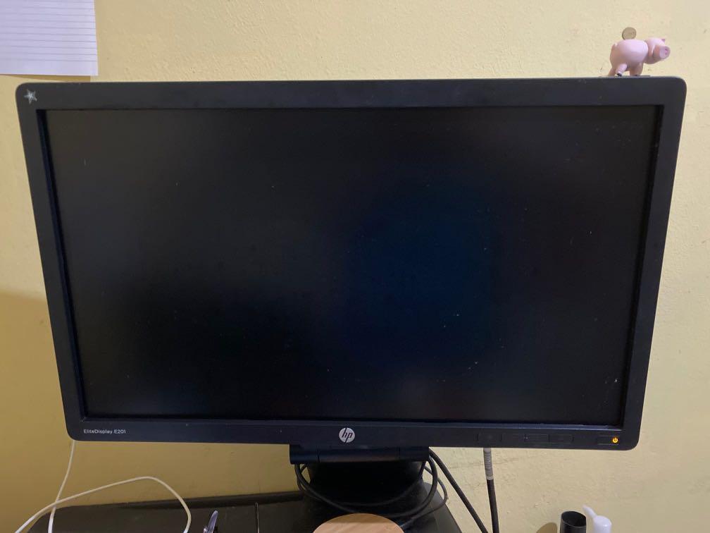 Monitor HP elite display E201, Computers & Tech, Parts & Accessories ...