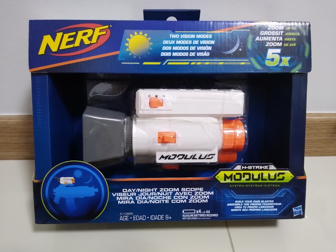 Nerf modulus Day/Night Zoom Scope, Toys & Games, Others on Carousell