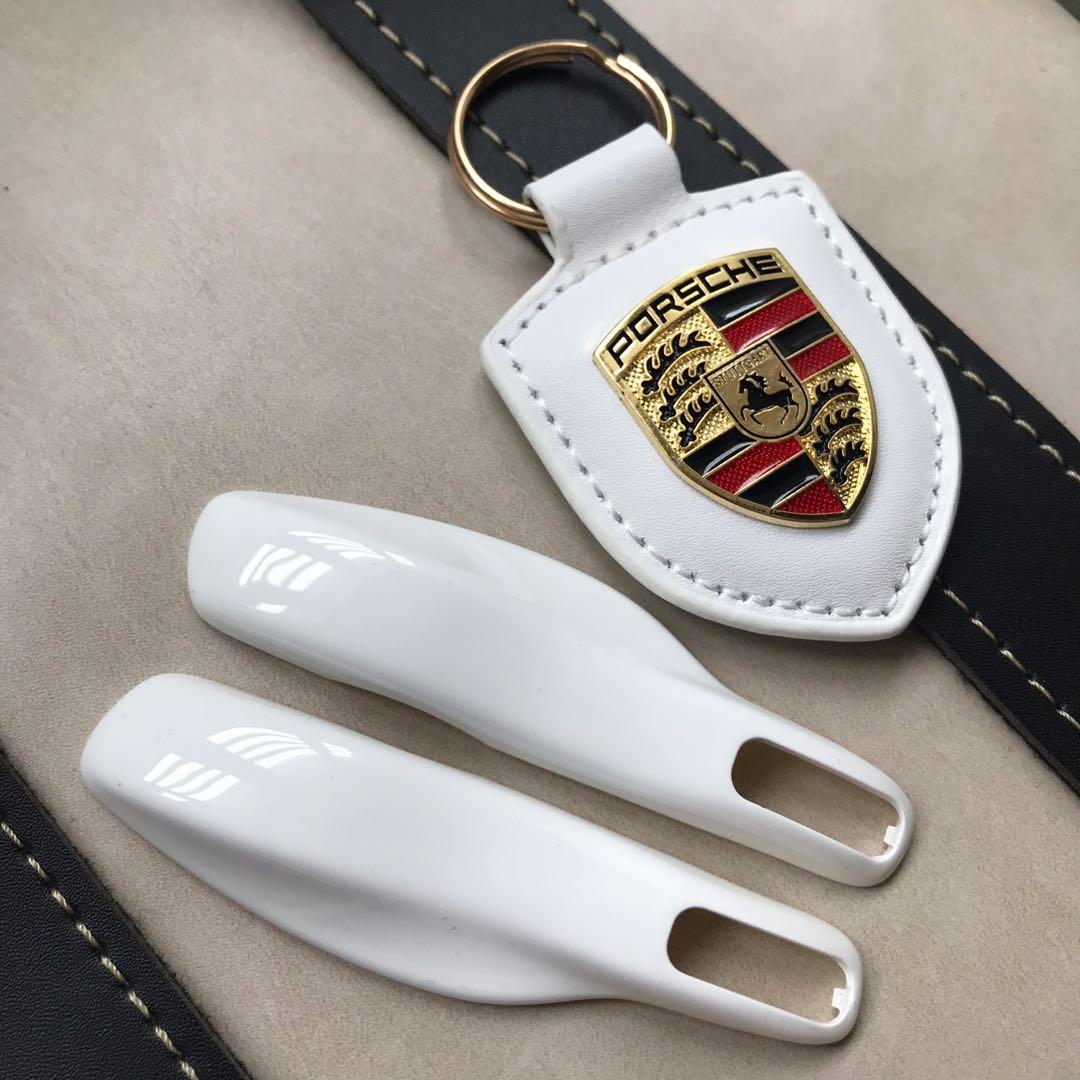 New Porsche car key combo set 2 pieces key cover and keychain for Macan ...