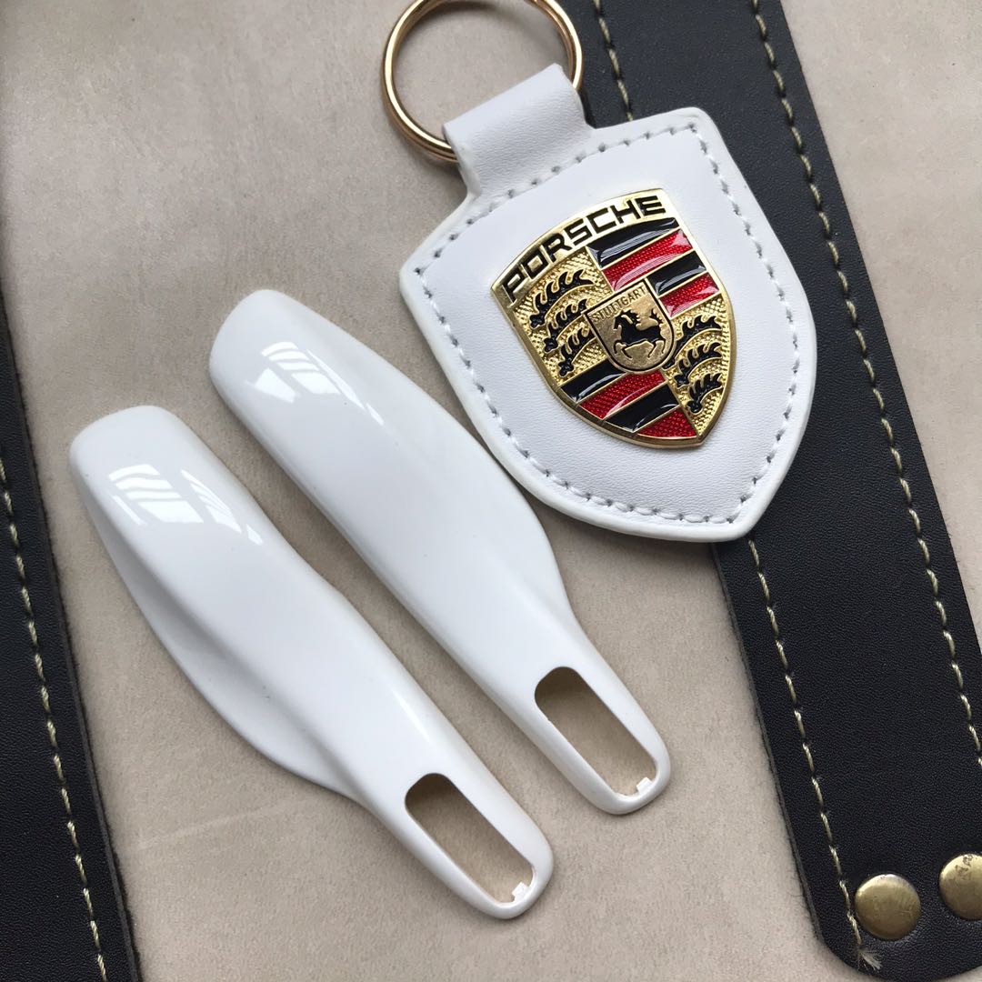 New Porsche car key combo set 2 pieces key cover and keychain for Macan ...