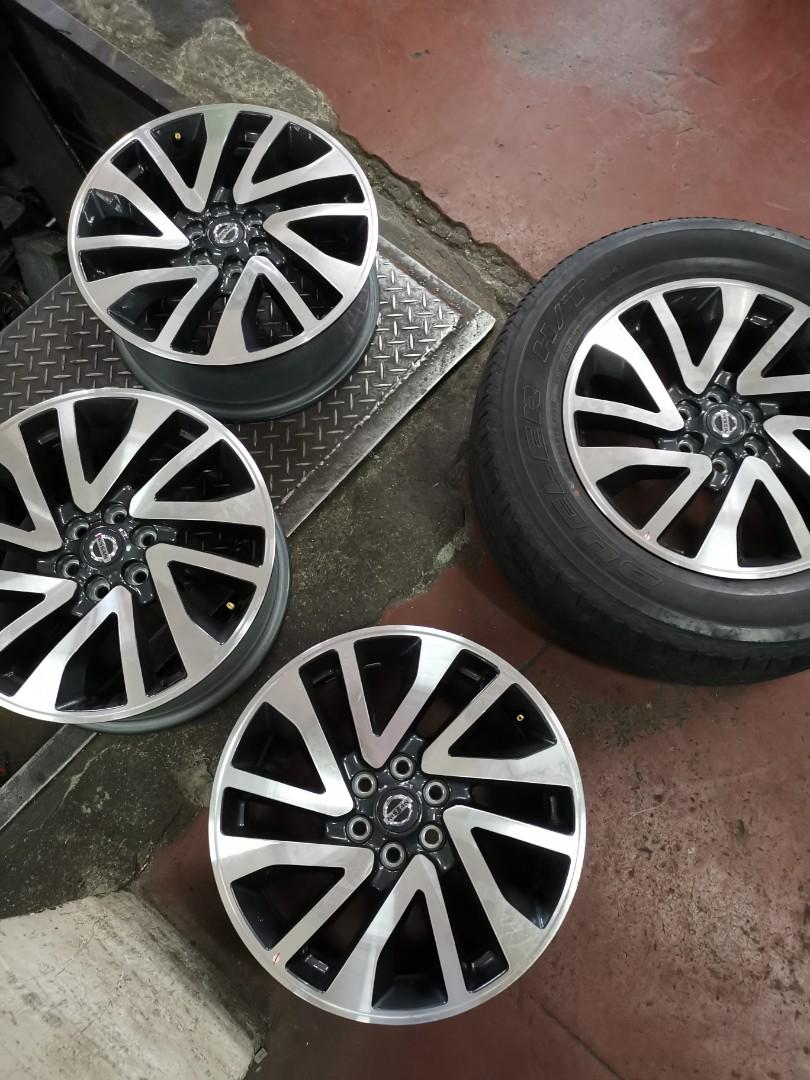 Nissan Navara Mags 18, Car Parts & Accessories, Mags and Tires on Carousell