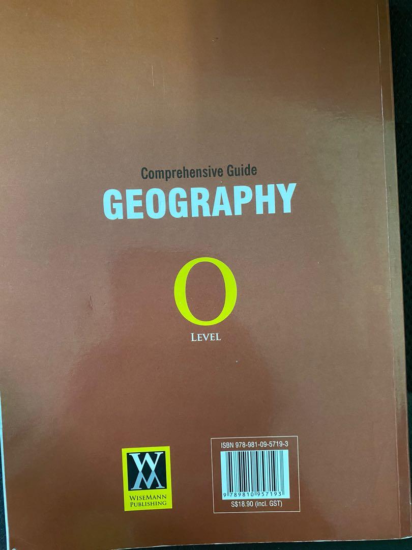 O level Geography Comprehensive Guide Book, Hobbies & Toys, Books ...