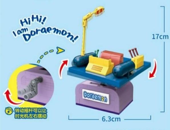 Original Doraemon Time Machine Lego type series by Keeppley, Hobbies ...