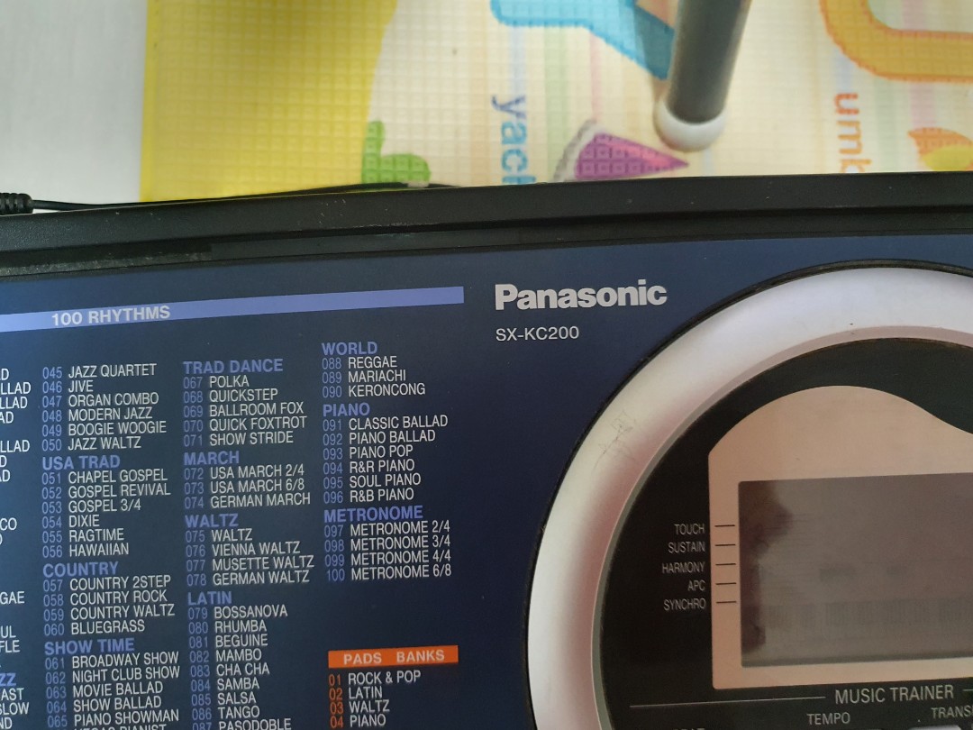 Panasonic electric keyboard, Computers & Tech, Parts & Accessories ...