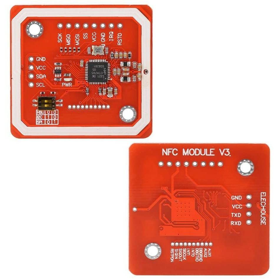 PN532 NFC RFID V3模組 PN532 NFC RFID Wireless Module V3 for Arduino, 電腦 ...