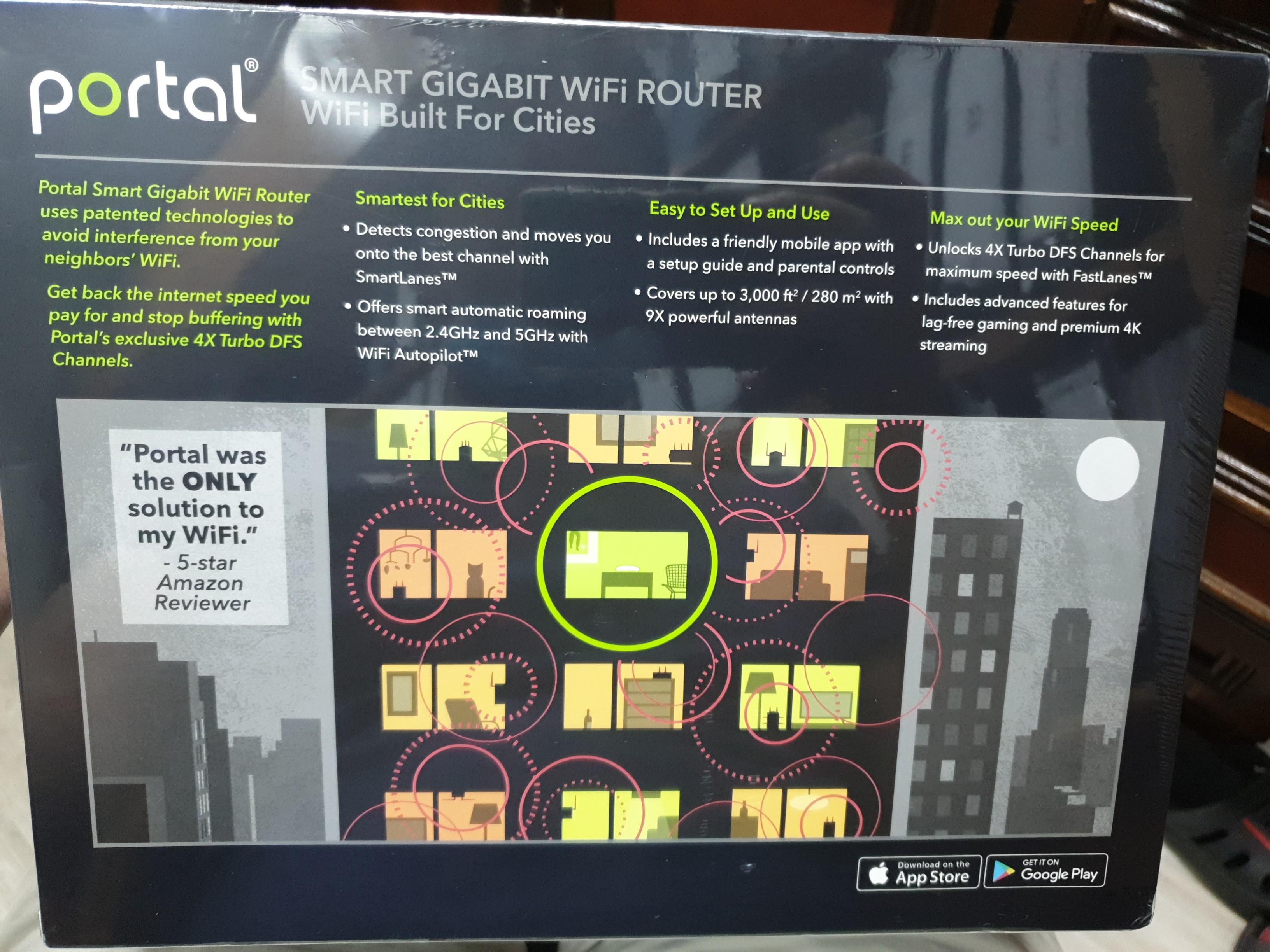 Portal smart wifi Router, TV & Home Appliances, TV & Entertainment ...
