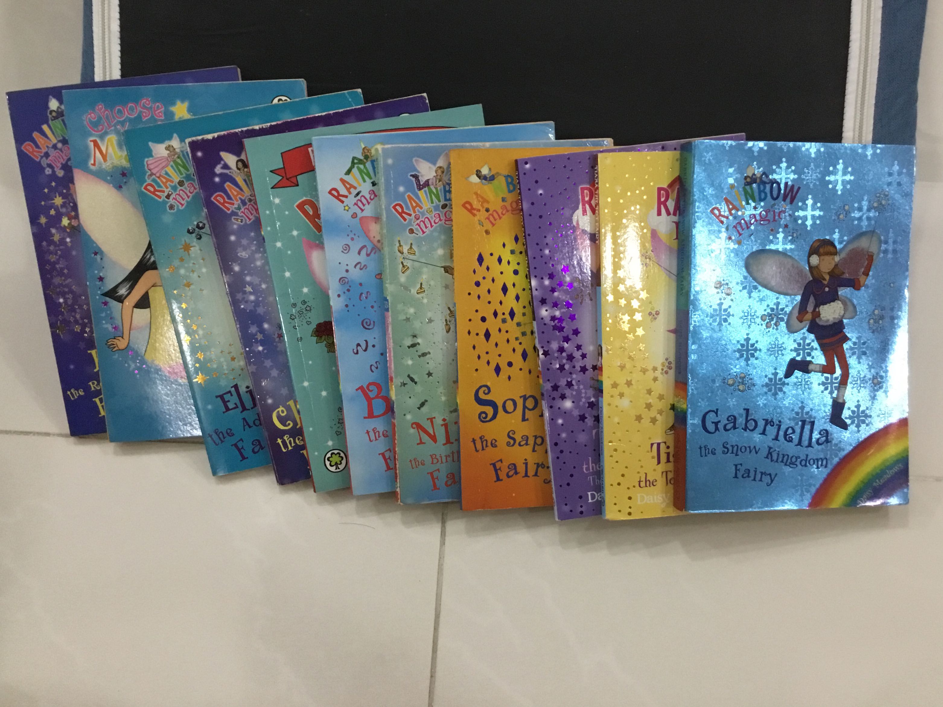 7 rainbow magic books set Tiana Mia Katie , Books & Stationery, Fiction ...