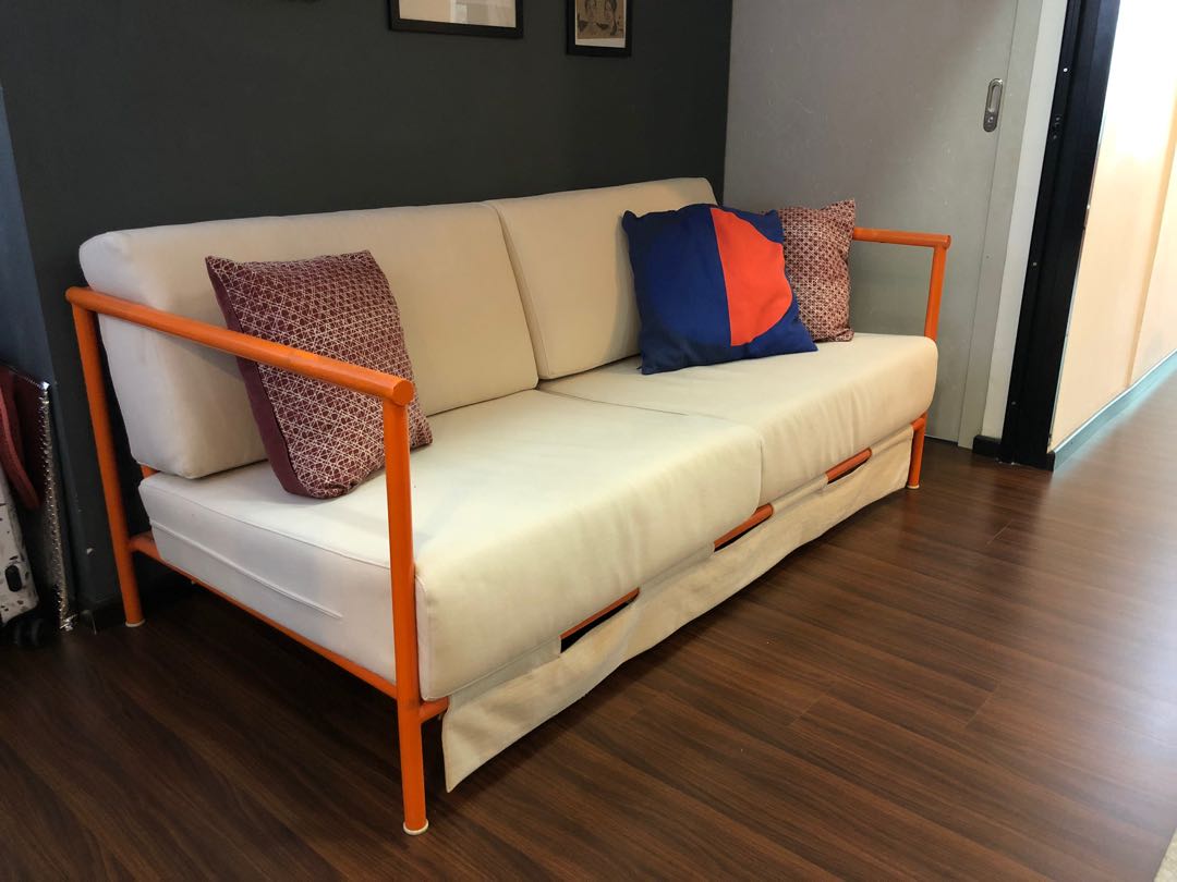 Steel frame Minimalist Designer Sofa, Furniture & Home Living ...