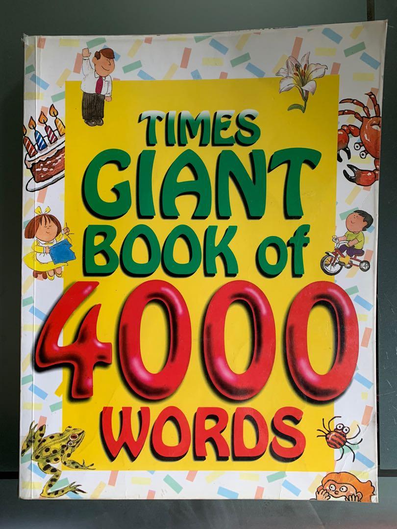 Times Giant Book of 4000 Words, Hobbies & Toys, Books & Magazines ...