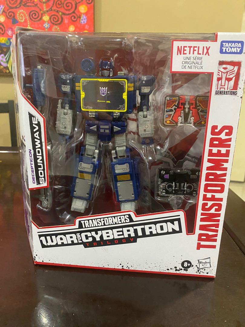 Transformers Netflix War For Cybertron Soundwave, Hobbies & Toys, Toys ...