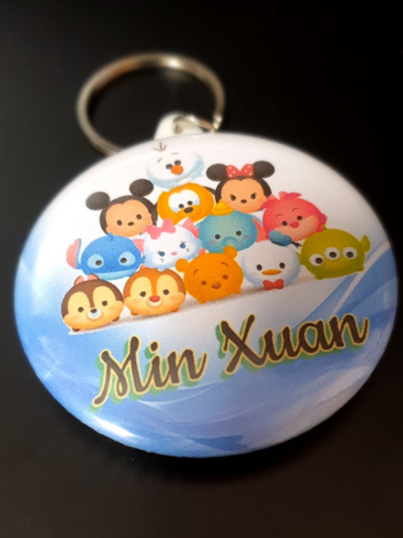 Tsum Tsum customised keychains, Hobbies & Toys, Stationery & Craft ...