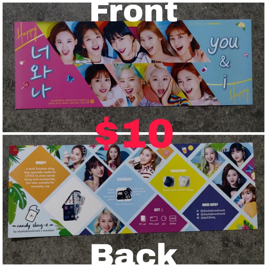 Twice banner and pictures #Twice, Hobbies & Toys, Memorabilia ...