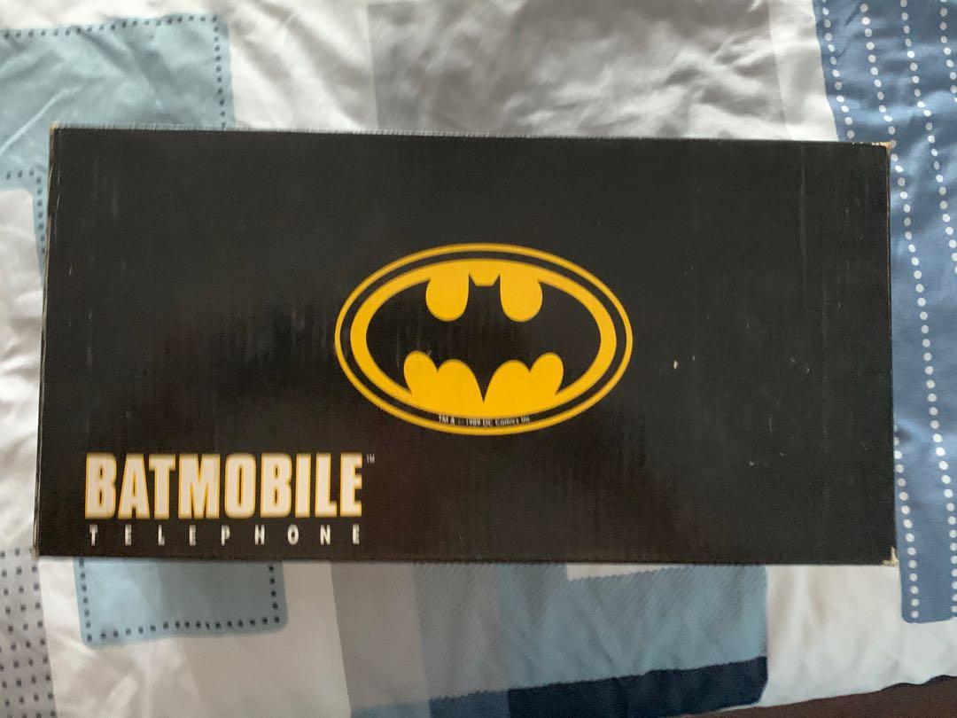 Vintage 1989 Batman Movie Batmobile Telephone Phone, Hobbies & Toys ...