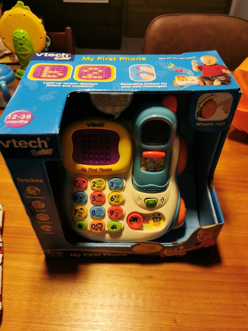 Vtech my first phone, Babies & Kids, Infant Playtime on Carousell