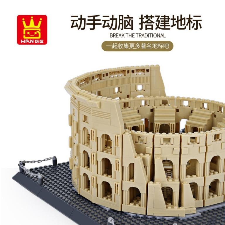 Wange The Colosseum of Rome Roman Empire City Castle Building House ...