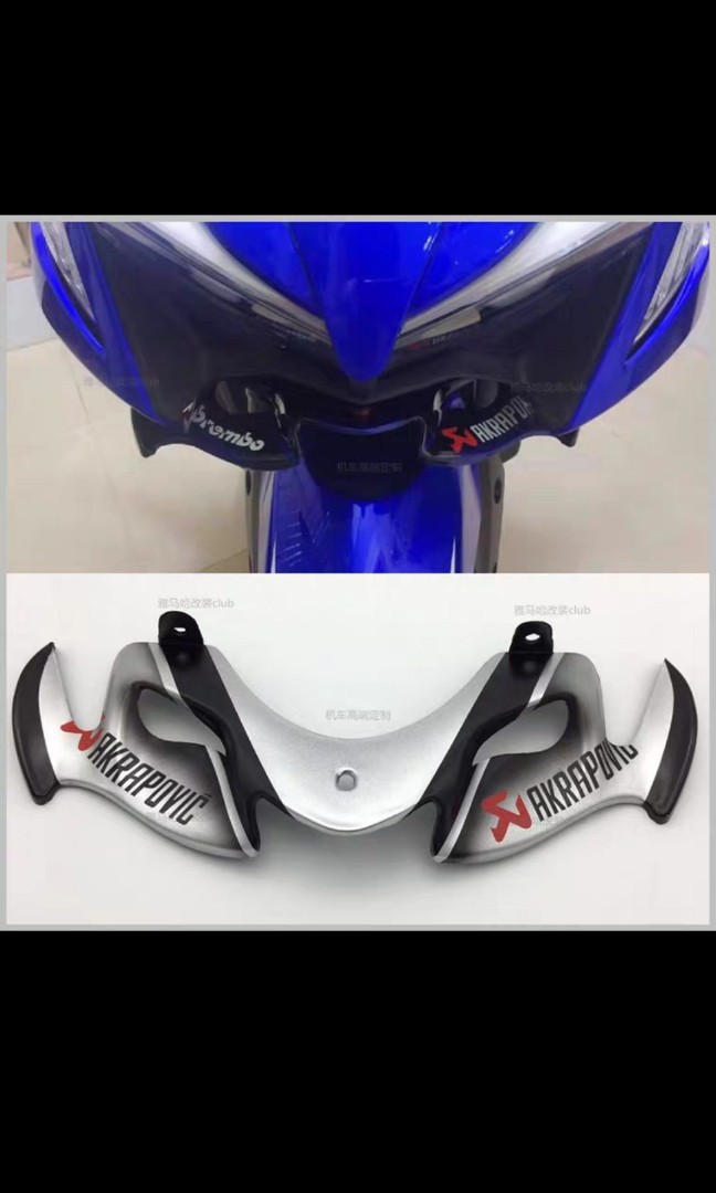 Aerox Akrapovic Brembo Winglet, Motorcycles, Motorcycle Accessories on ...