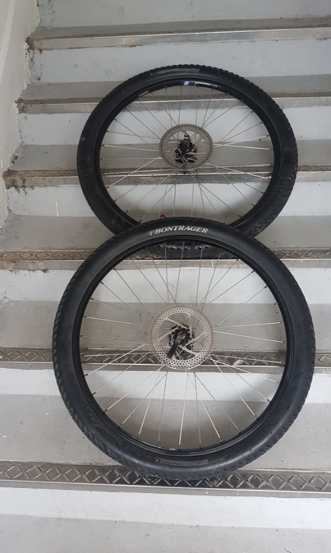 MTB Wheelset ALEXRIMS, Sports Equipment, Bicycles & Parts, Bicycles on ...