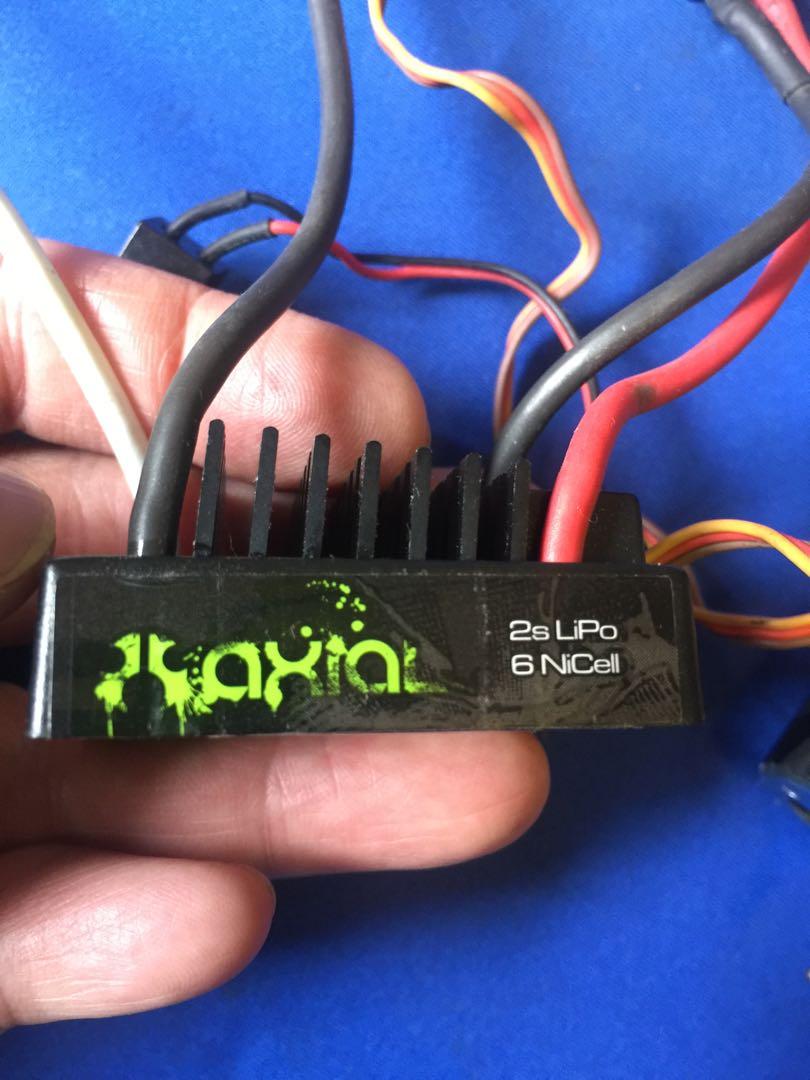 axial esc and motor for crawler, Hobbies & Toys, Toys & Games on Carousell