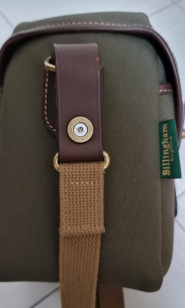 Billingham 72 Camera Bag in Sage and Chocolate Leather, Photography ...