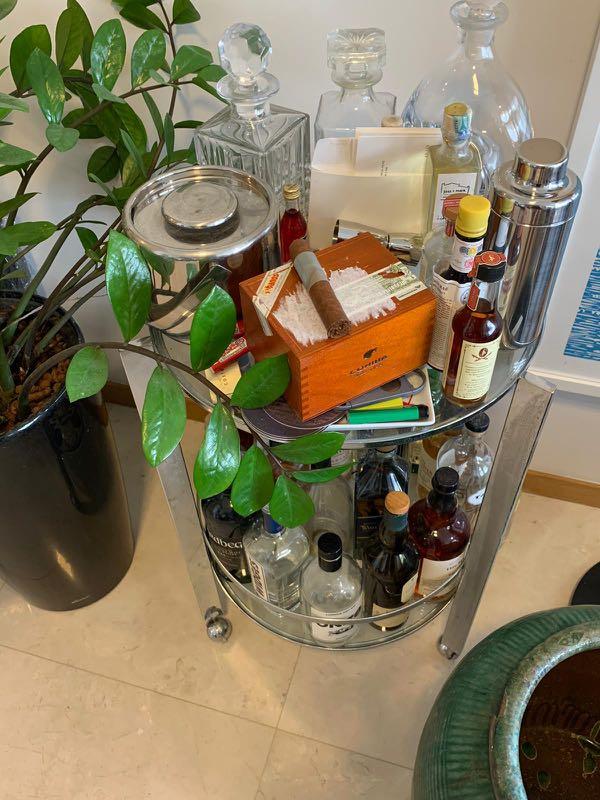 Circular Scotch Cart, Furniture & Home Living, Bathroom & Kitchen ...