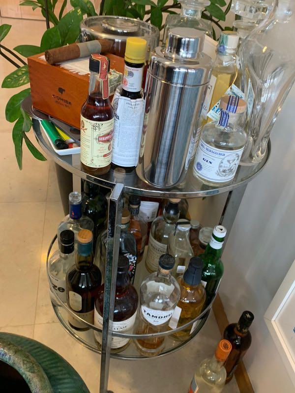 Circular Scotch Cart, Furniture & Home Living, Bathroom & Kitchen ...