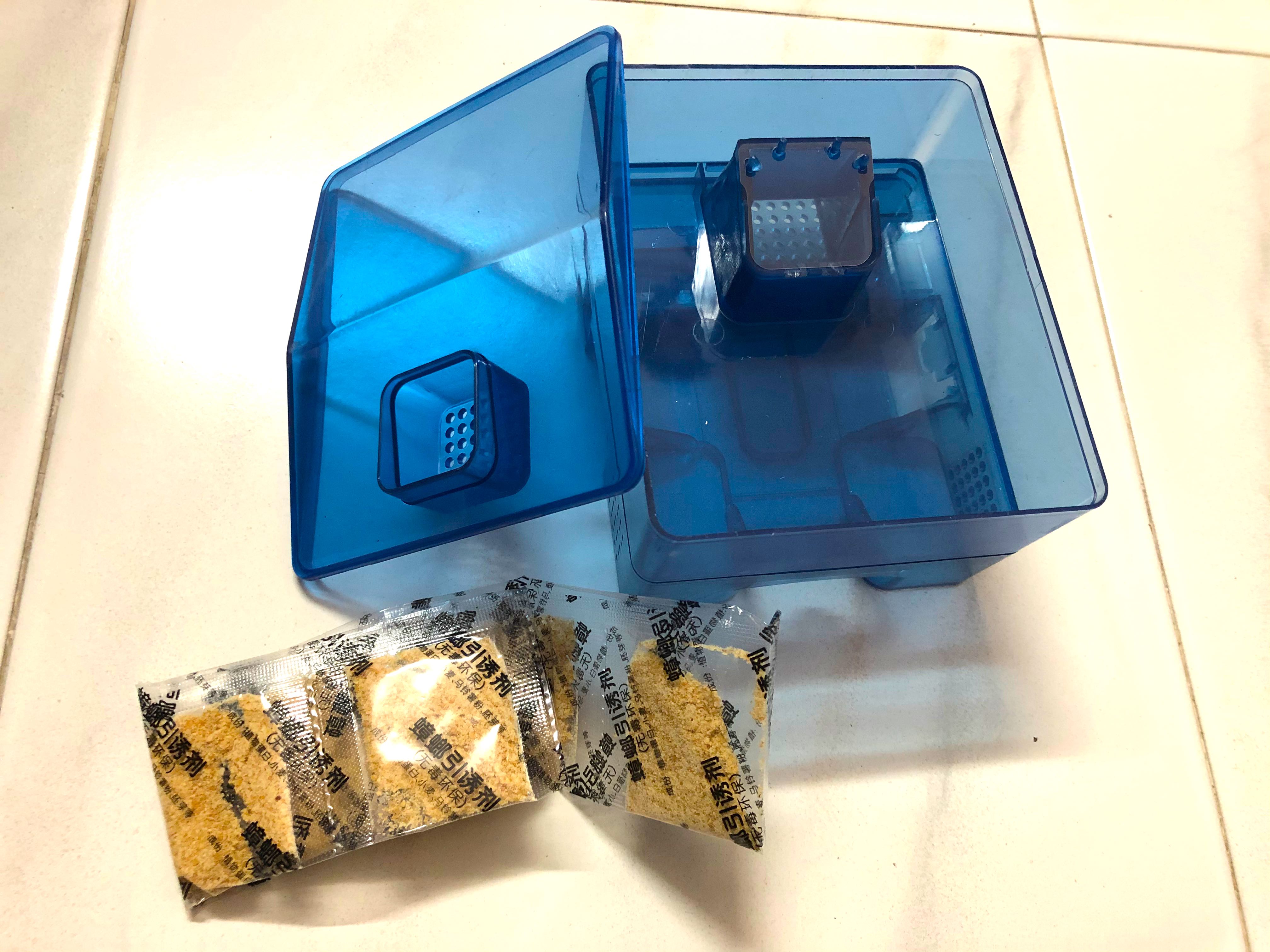 Cockroach / lizard trap box, Furniture & Home Living, Cleaning ...