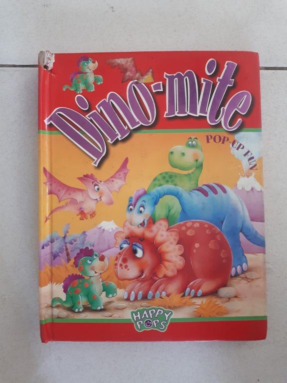 Dino-mite Pop Up Dinosaurs Hardbound Childrens Book, Hobbies & Toys ...