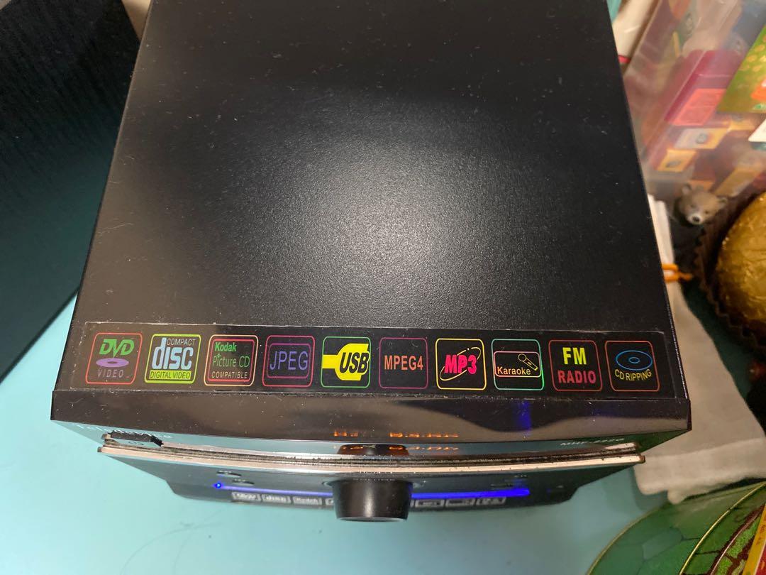 dvd 音響組合 teledevice MHF-222G, 音響器材, 音樂播放裝置 MP3及CD Player - Carousell