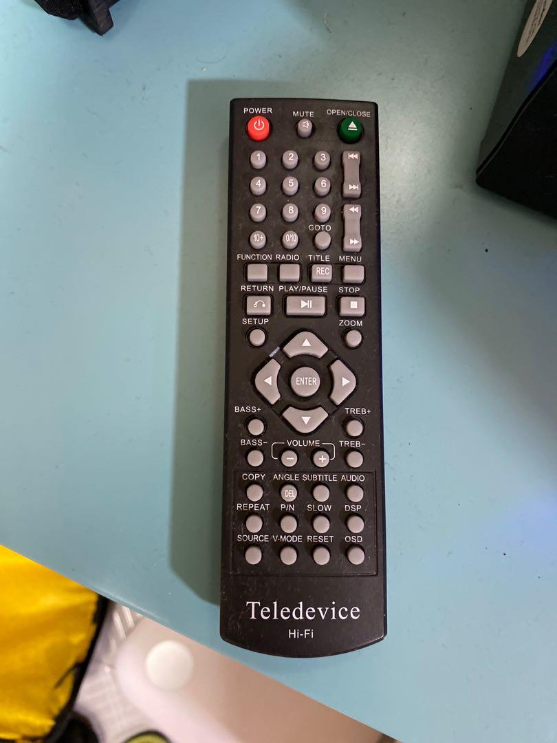 dvd 音響組合 teledevice MHF-222G, 音響器材, 音樂播放裝置 MP3及CD Player - Carousell