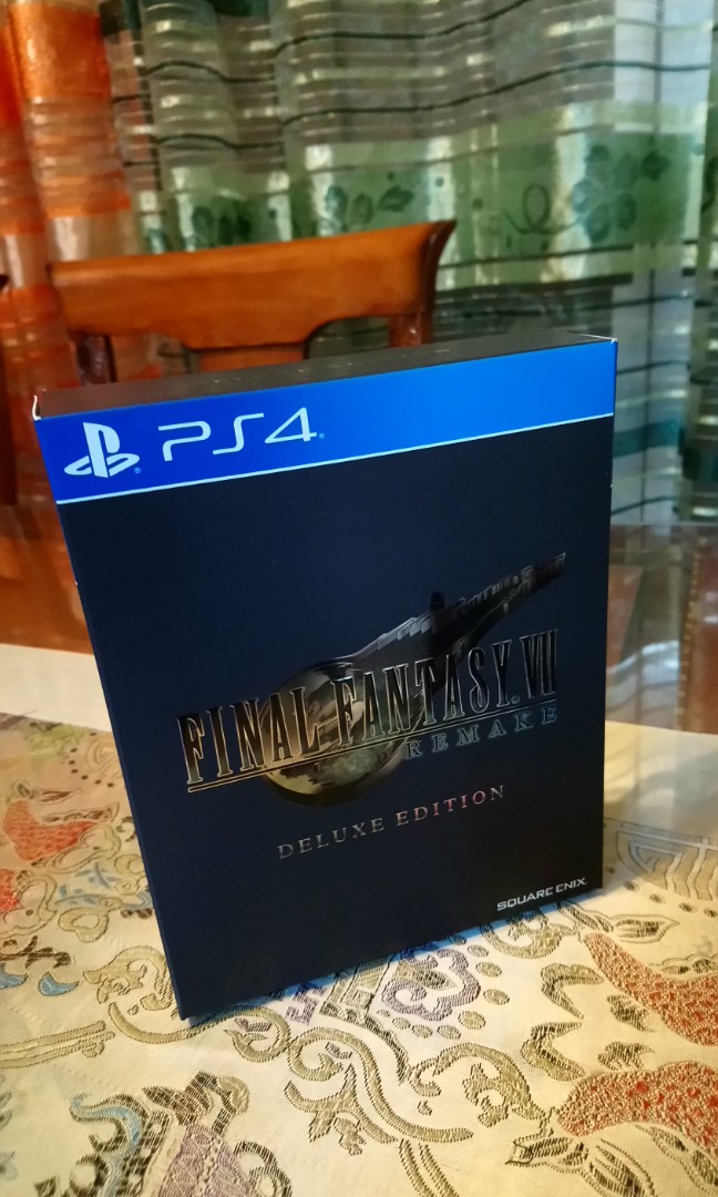 Final Fantasy VII Remake (Deluxe Edition), Video Gaming, Video Games, PlayStation on Carousell