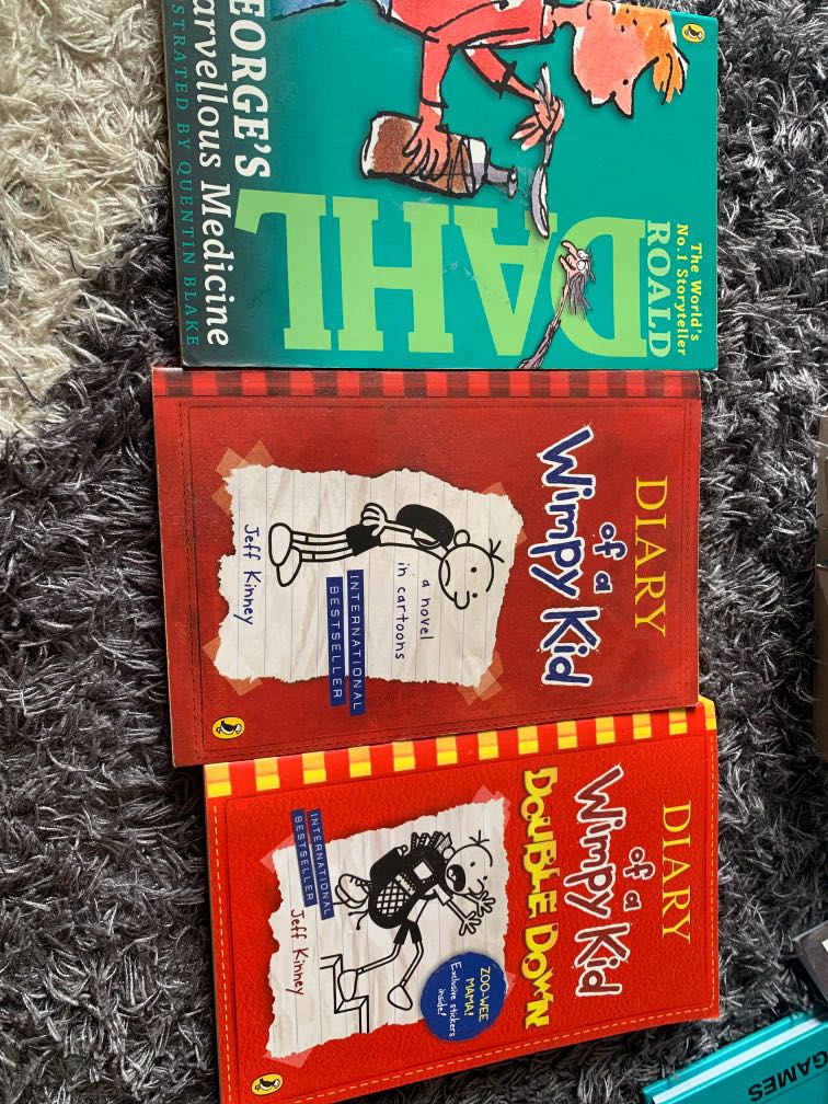 George marvellous medicine and wimpy kid, Hobbies & Toys, Books ...