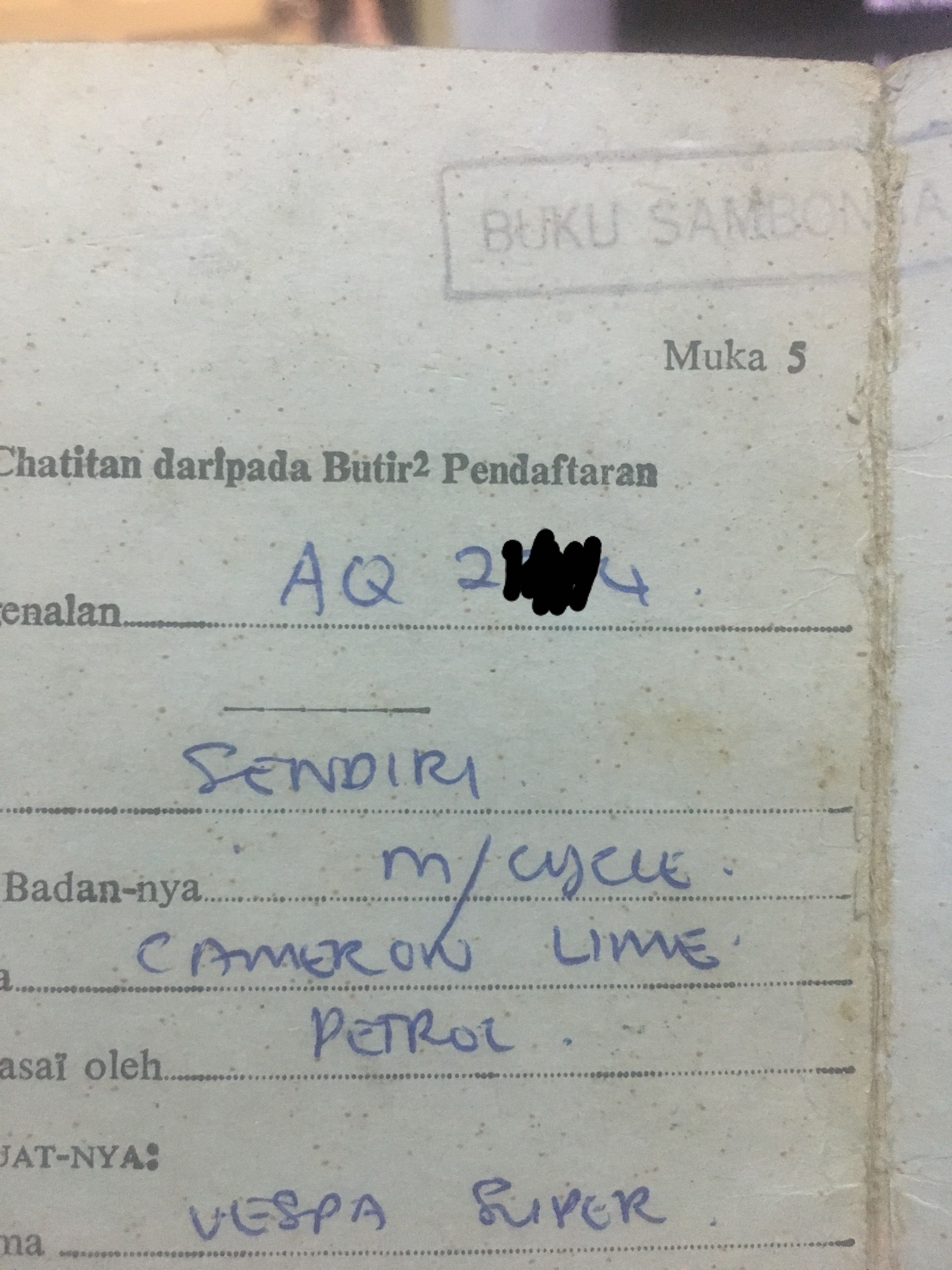 Geran lipat vespa super, Motorbikes on Carousell