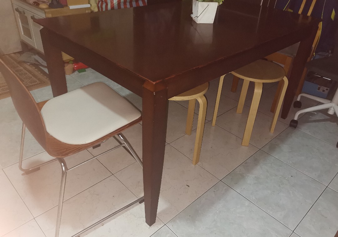 Imported 6 seater dining table, Furniture & Home Living, Furniture ...