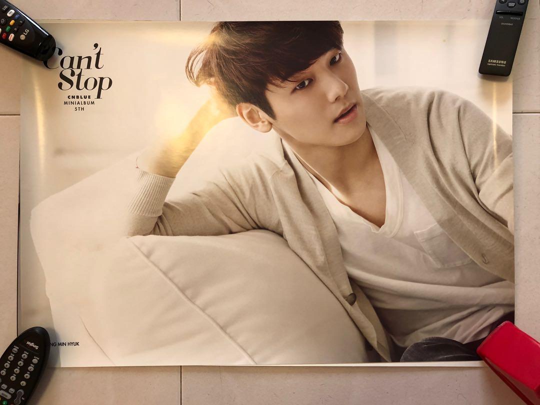 (Poster) Kang Min Hyuk CNBLUE Cant stop official poster, Hobbies & Toys, Memorabilia ...
