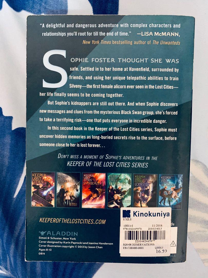 Keeper of The Lost Cities Exile - Shannon Messenger, Hobbies & Toys ...