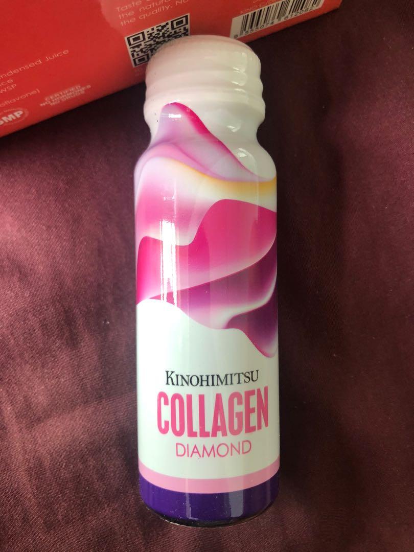 Kinohimitsu Collagen Diamond Drink 50g x 6 bottles, Health & Nutrition ...