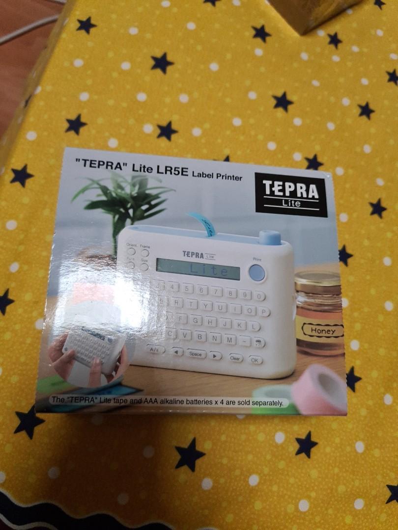 Label printer lite lr5e kim jim tepra, Health & Nutrition, Assistive ...
