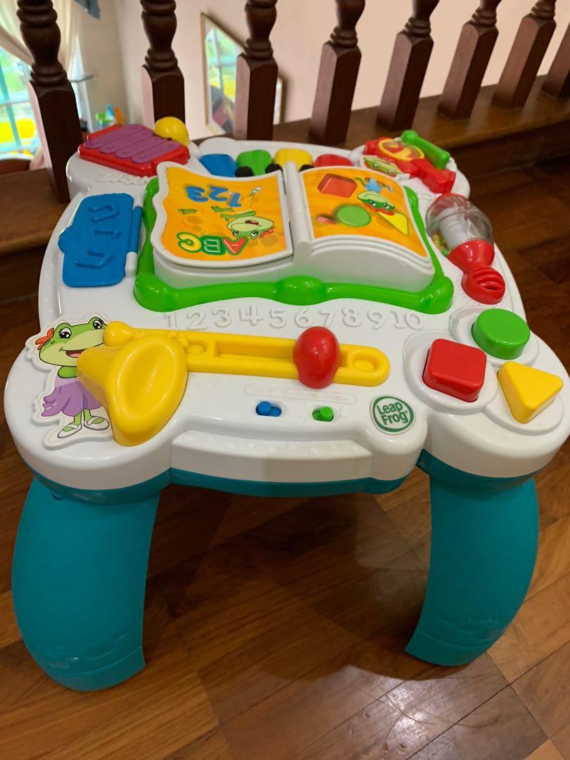 Leapfrog activity table, Babies & Kids, Baby Nursery & Kids Furniture ...