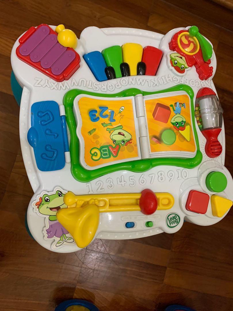 Leapfrog activity table, Babies & Kids, Baby Nursery & Kids Furniture ...