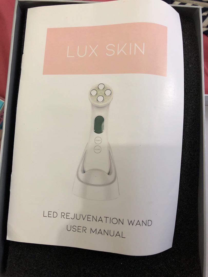 Lux LED REJUVENATING WAND, Beauty & Personal Care, Face, Face Care on ...