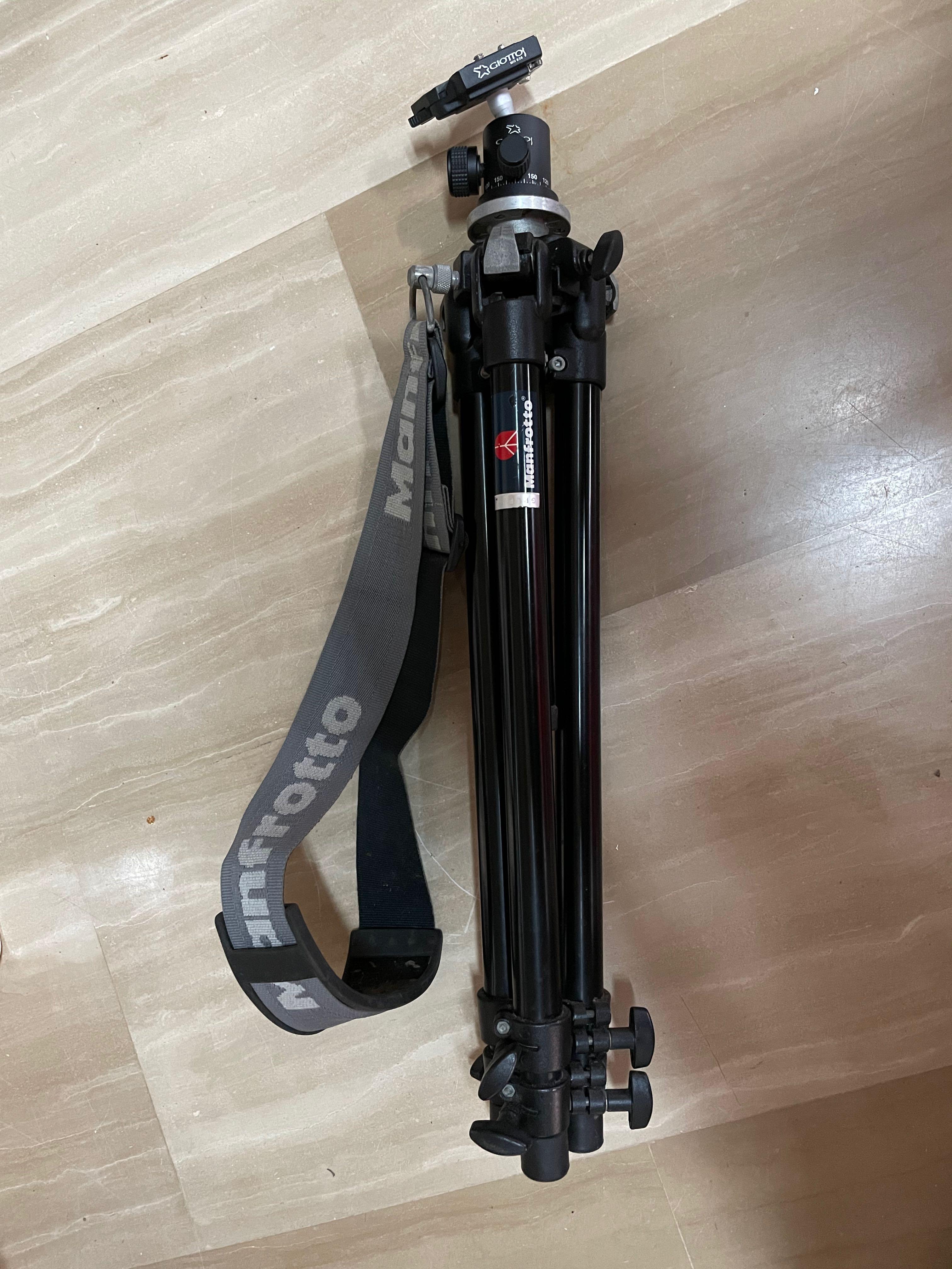 Manfrotto 190B with Giotto MH-1002, Photography, Photography ...