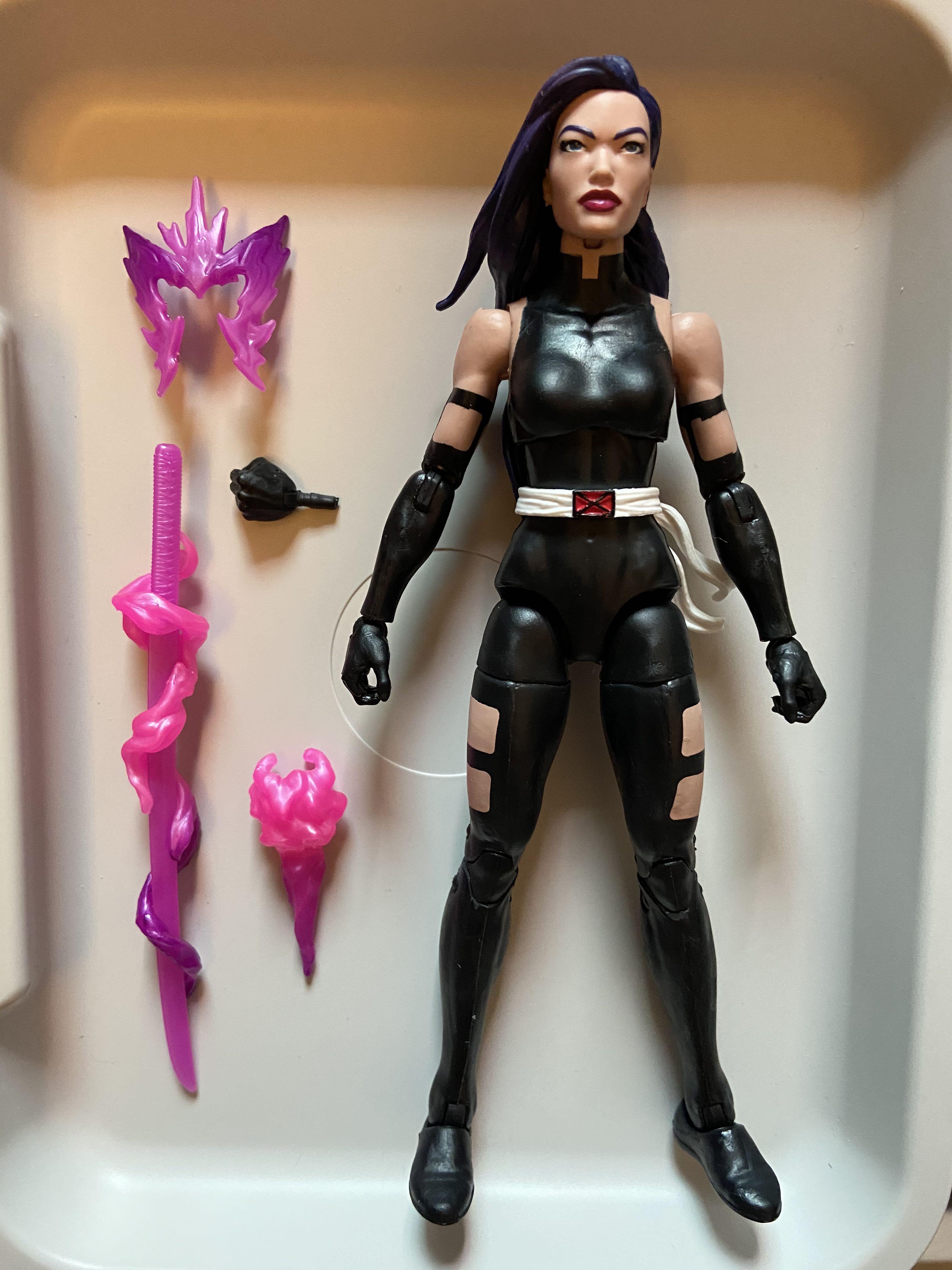 Marvel Legends X-Men Psylocke X-Men comic classic xmen, 興趣及遊戲, 玩具 & 遊戲類 ...