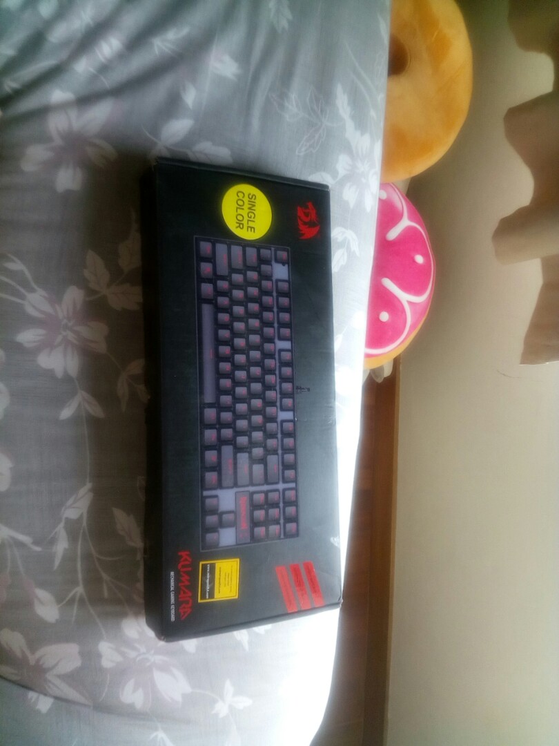 Mechanical Gaming Keyboard red dragon, Computers & Tech, Parts ...