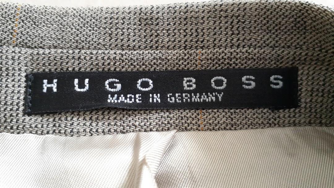 Men's HUGO BOSS business jacket made in GERMANY, Men's Fashion, Coats ...