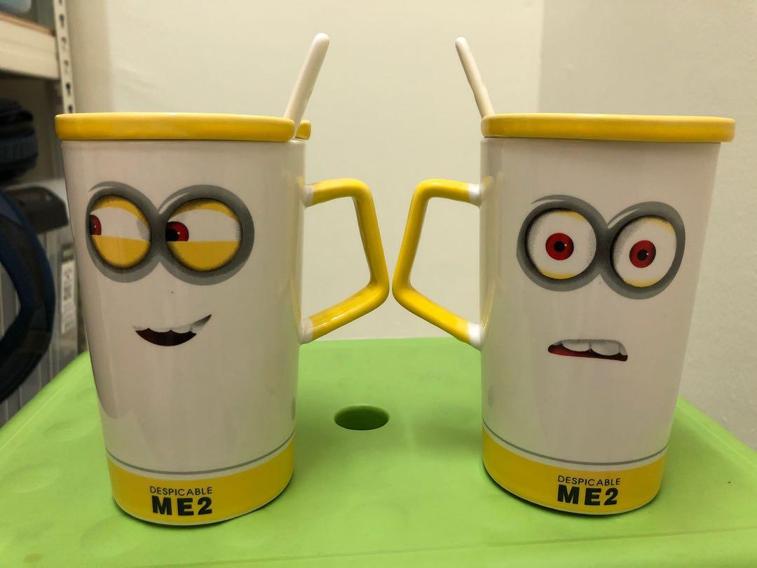 Minions coffee mugs and shot glasses, Furniture & Home Living ...