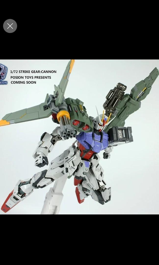 MOSHOW 1/72 strike gundam weapon pack., Hobbies & Toys, Toys & Games on ...