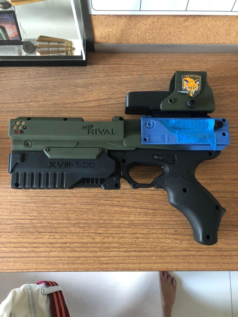 Nerf Toy Blaster Rival - Kronos (Custom painted), Hobbies & Toys, Toys ...